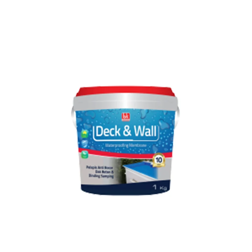 Deck N Wall Putih 1Kg – Cat Pelapis Lantai & Dinding Deck N Wall Warna ...